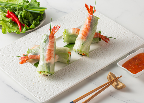 HANOI FRESH PRAWN SPRING ROLLS